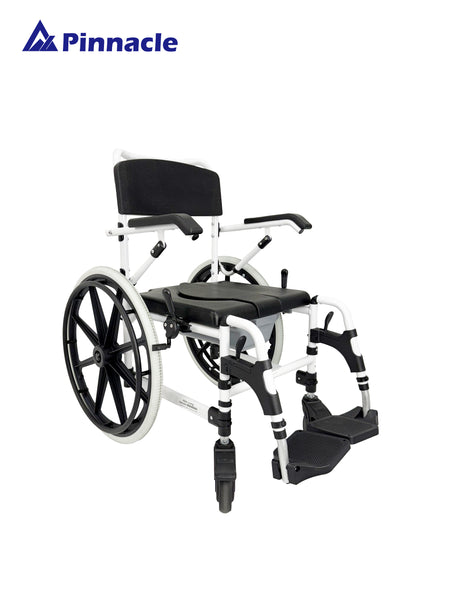 Pinnacle Deluxe Shower Commode Self-Propelled – MobilityGo