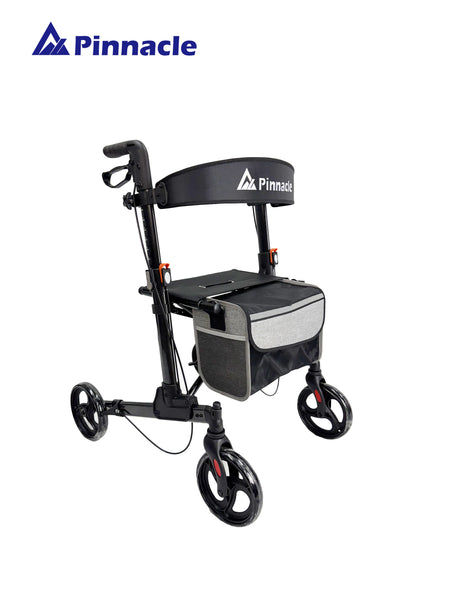 Pinnacle SteadyStep Double Fold Rollator – MobilityGo